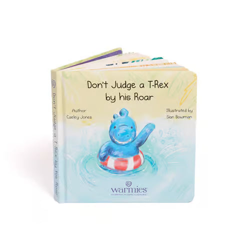 Don't Judge a T-Rex by His Roar Warmies Board Book – Little Green Apple